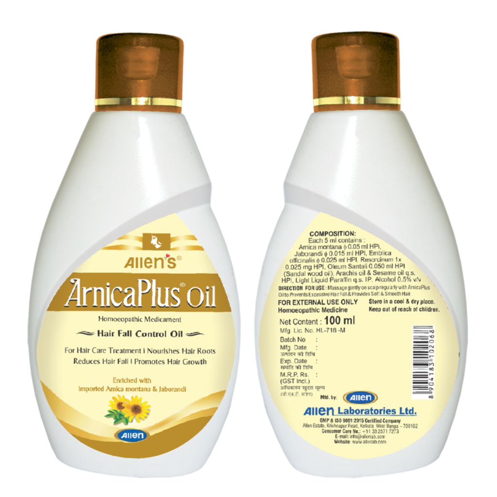 ArnicaPlus Hair Oil 100 ml | Allen Laboratories
