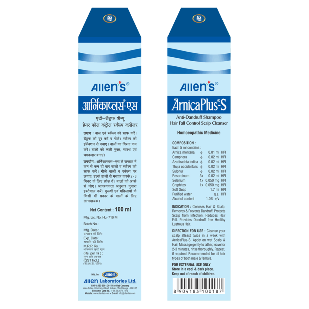 ArnicaPlus S - Anti Dandruff Shampoo | Allen Laboratories